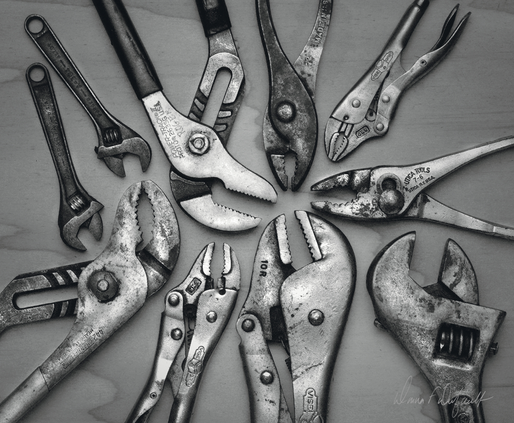 Vice Grips and Wrenches - Donna Dufault